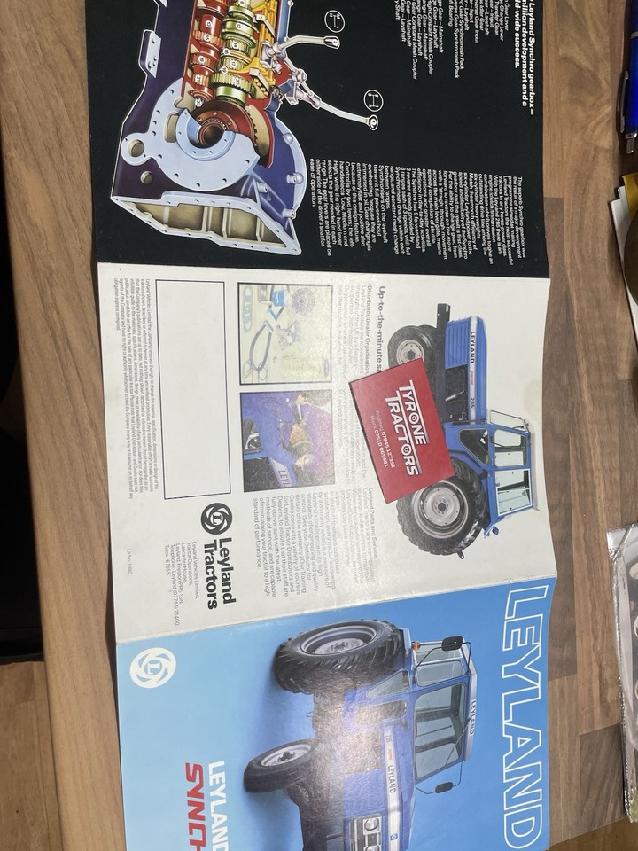 Leyland 285 Synchro Tractor Original Book | eBay UK