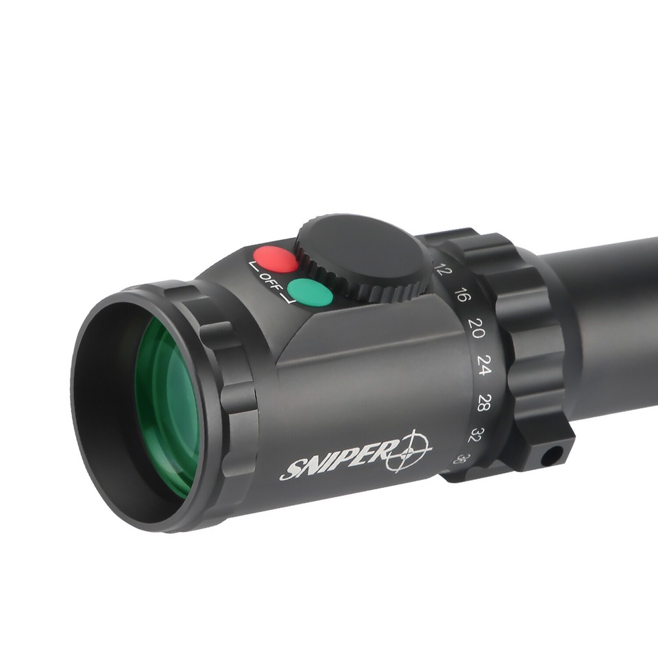 Sniper 12-60X60SAL Rifle Scope 35mm Tube Side Parallax Adjustment 6.5 ...