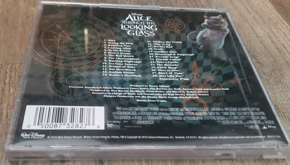 Alice Through the Looking Glass (Original Soundtrack) by Soundtrack (CD ...