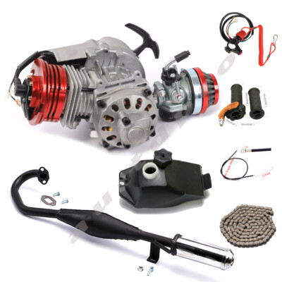 High Performance Engine Motor Cable Gas Tank Chain for 47cc 49cc 2 ...