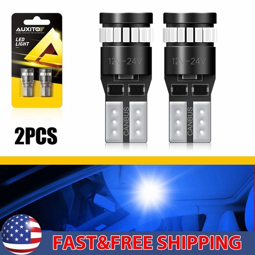 T10 SMD Canbus Bright LED W5W Blue Bulbs Auto SIDELIGHT ERROR FREE ...