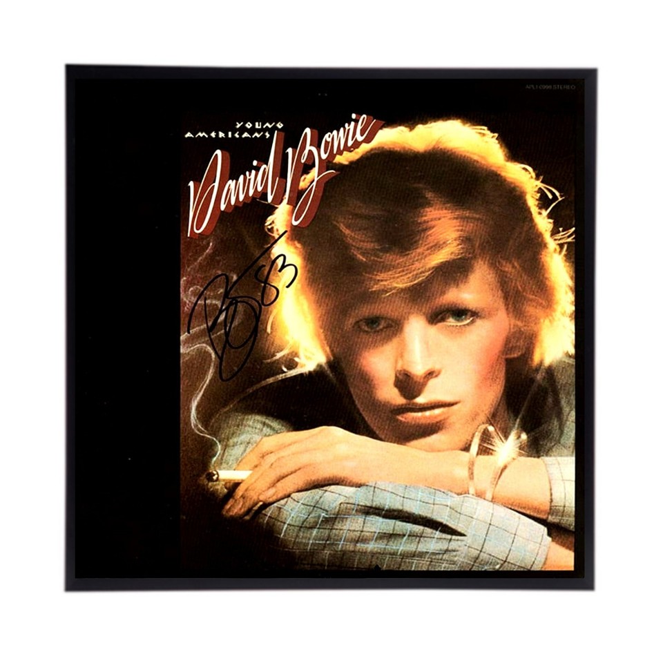 Choose Any 3. Framed, DAVID BOWIE Autographed Album Cover Replicas ...