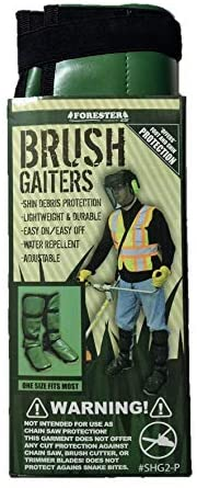 Leg Gaiters for Weed Eating: Lightweight Shin & Ankle Wrap Brush Guard ...