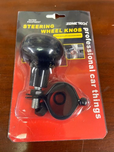 Vehicle Steering Wheel Spinner Knob - Zone Tech Suicide Classic Black Premium... | eBay