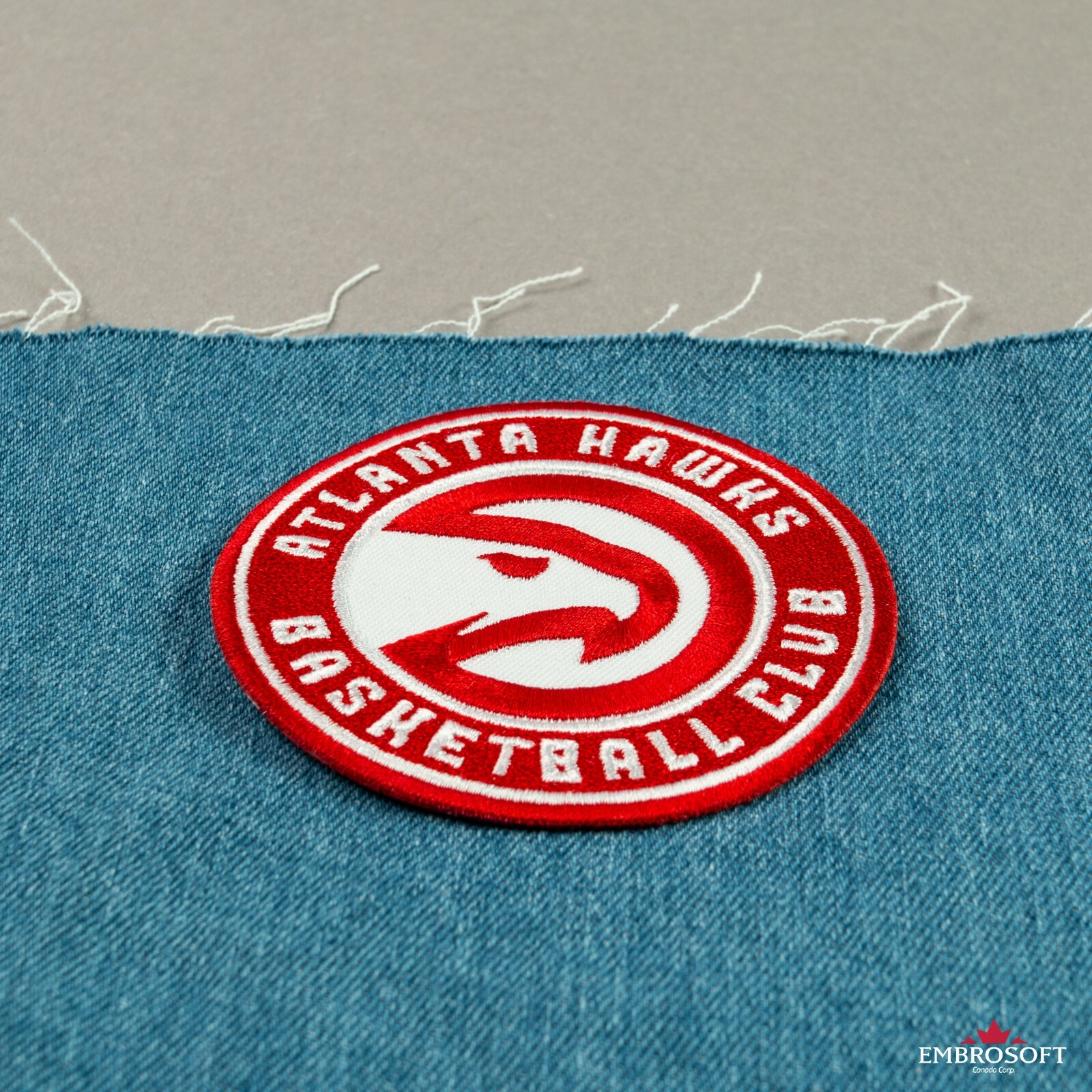 🏀Atlanta Hawks Patch, Basketball Team Emblem, Embroidered Sports Logo ...
