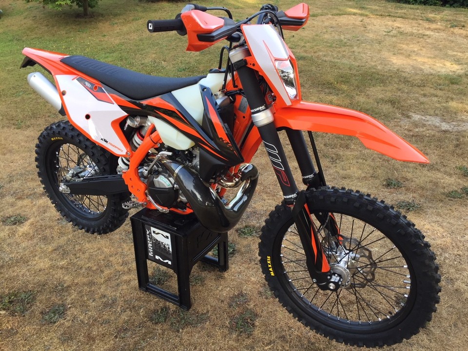KTM SX SXF EXE EXC 125-500+ ALL MODELS - FULL SET FORK GUARD Forkshrink ...