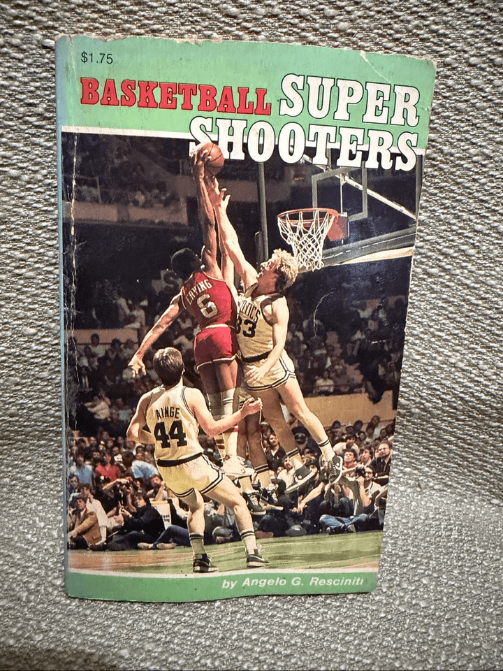 Vintage 1980s Basketball Super Shooters NBA Stars Book Larry Bird ...