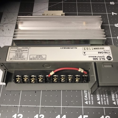 Allen Bradley 1746-OA8 Ser:A SLC 500 Output Module (LA55E) | eBay