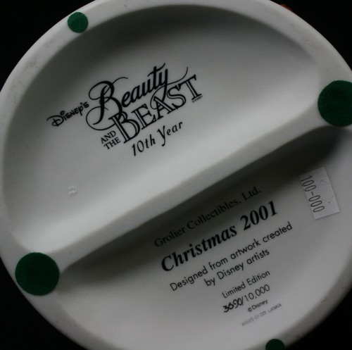 Groliers Disney Magic Memories LE Beauty And The Beast Christmas ...