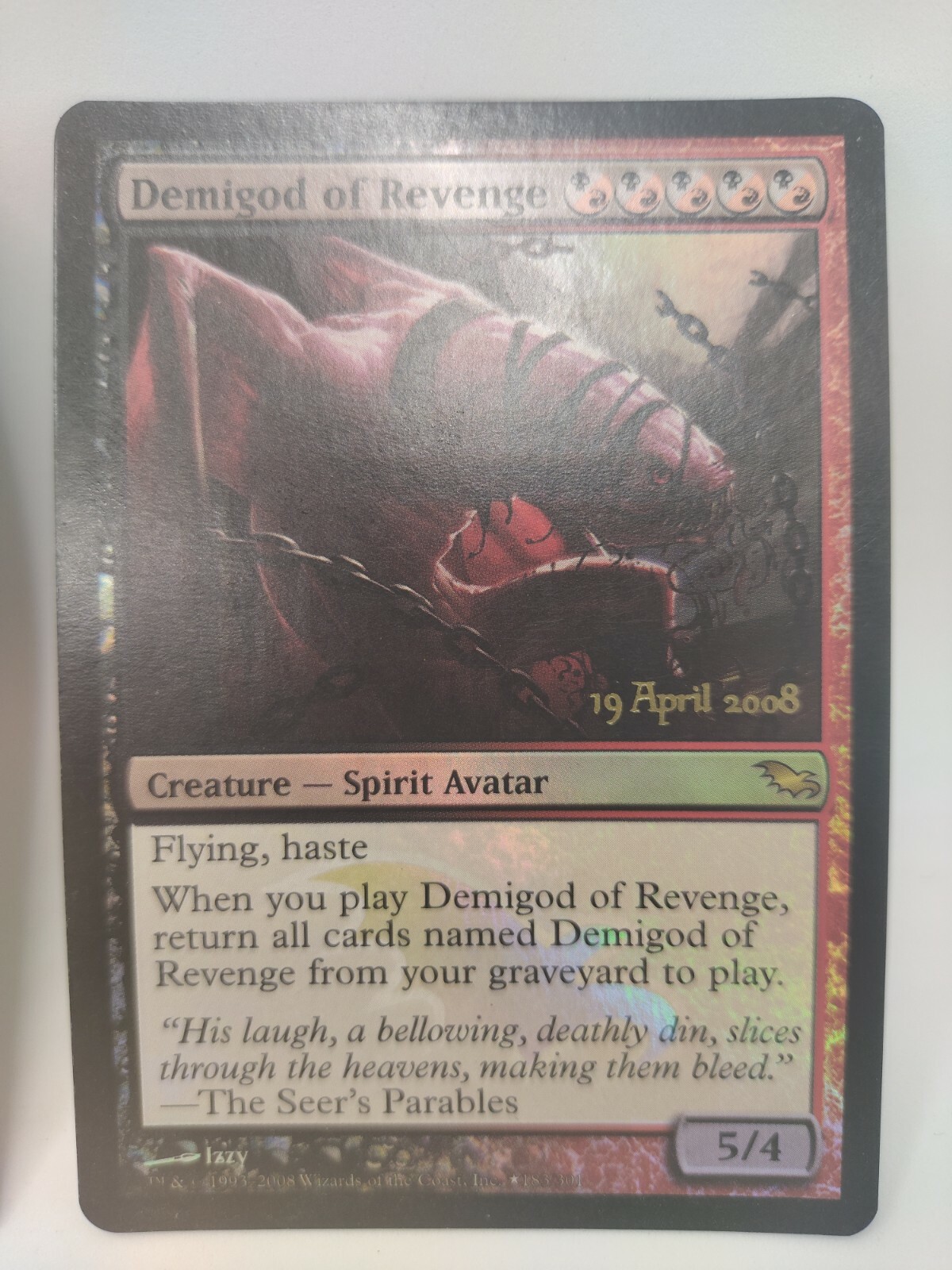 MTG+Demigod+of+Revenge+Shadowmoor+183%2F301+Regular+Rare for sale ...