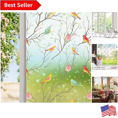 Translucent Bird Window Film 17.5 x 118 Inch - Privacy Protection ...