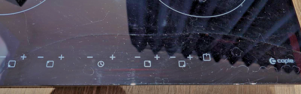 Caple Hob C844I Black Induction - Cracked glass - Parts only | eBay UK