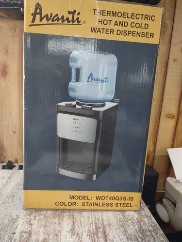 Avanti Wdt40q3s-is Black With Stainless Steel Front Thermo (wdt40q3sis ...