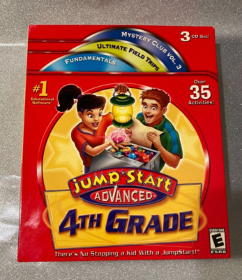 NEW! Jump Start Advanced 4th Grade Windows & Macintosh CD-ROM/Sealed ...