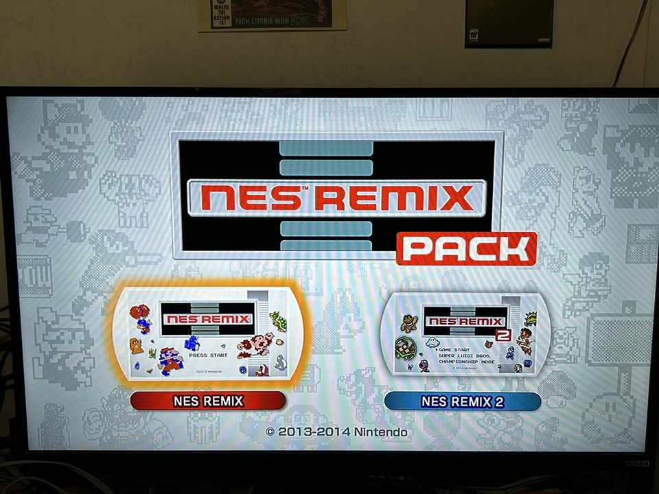 NES Remix Pack (Nintendo Wii U, 2014) Disc Only Tested Ships Free ...