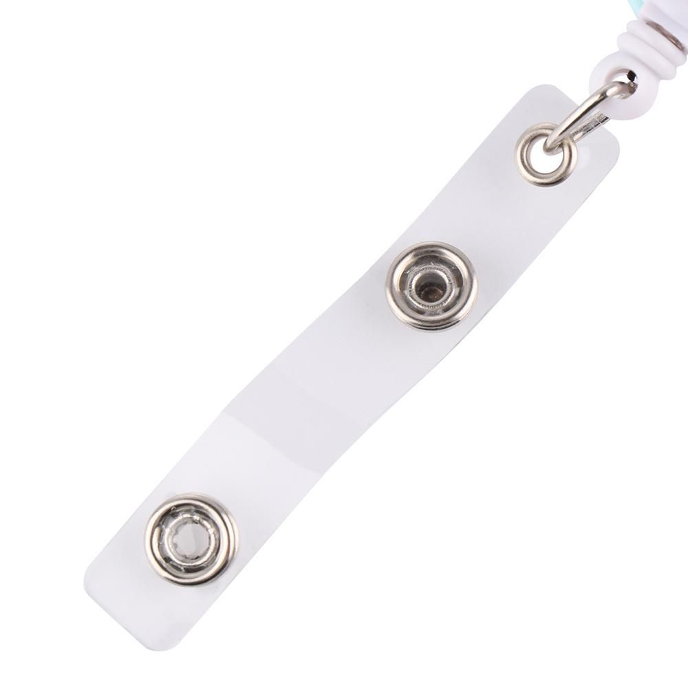 Cards Key Ring Anti-Lost Clip Shell Shape Badge Holder Lanyards ...