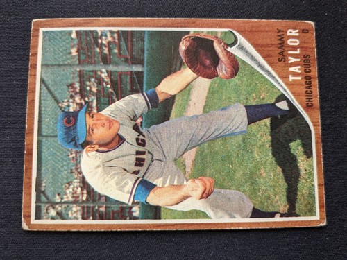 1962 Topps Baseball Card # 274 Sammy Taylor - Chicago Cubs (VG) | eBay