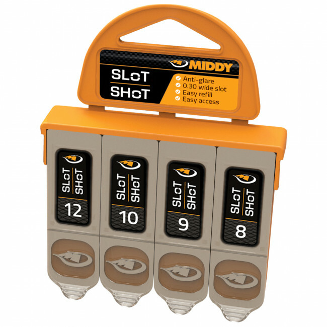 Middy Slot-Shot 4 Way Dispenser & Refills 8, 9, 10, 12 Shot Weights ...