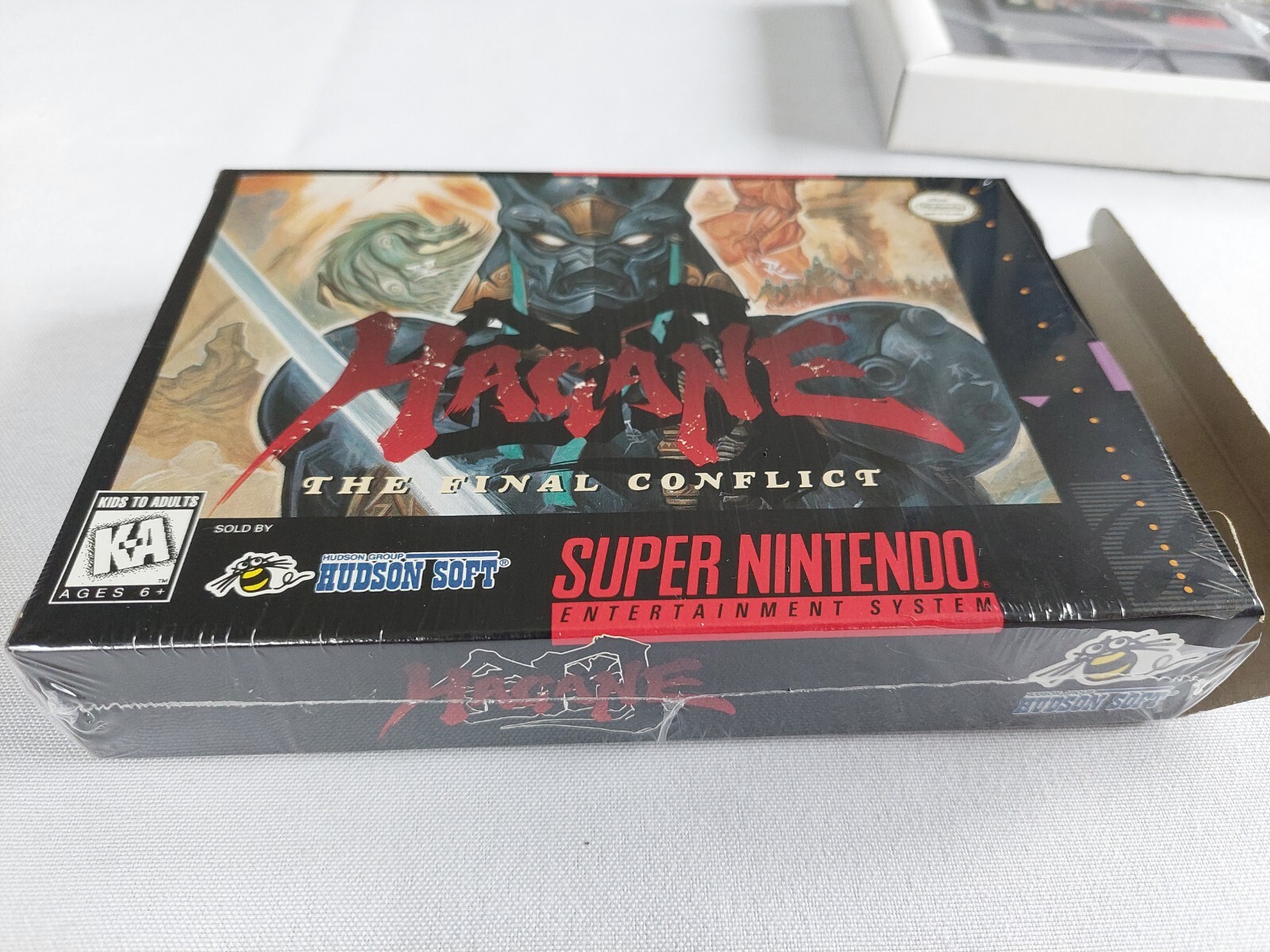 Hagane The Final Conflict SNES CIB 100% COMPLETE IN BOX NEAR MINT SUPER ...