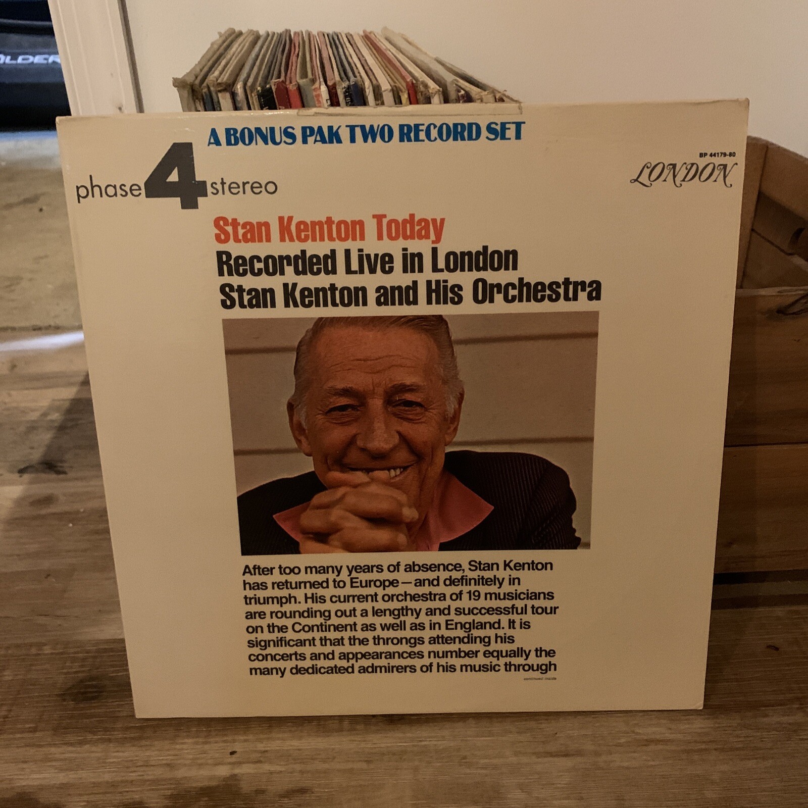 STAN KENTON - Today Live In London (Phase 4 Stereo) - 12" Vinyl Record ...