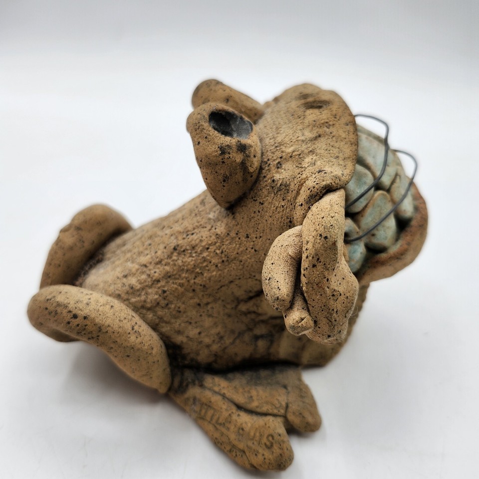 Frog braces dentist occupational vintage Little Guys studio Pottery ...
