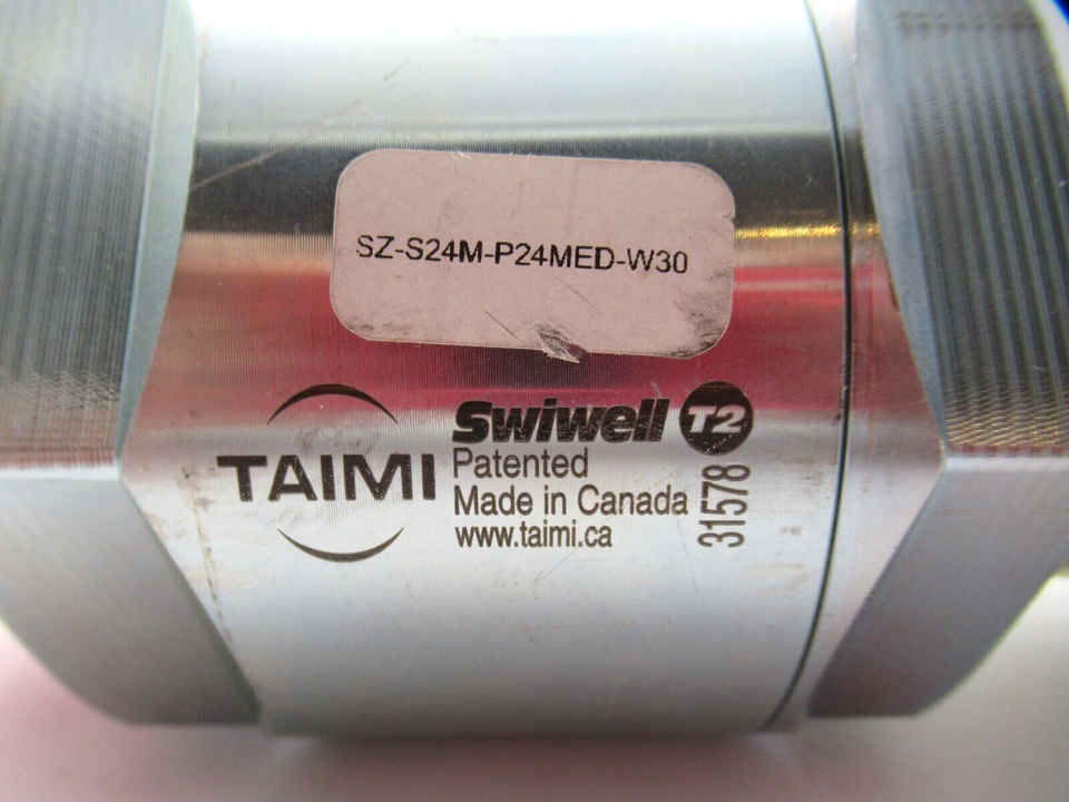 Taimi In-Line Swivel Hydraulic Hose Swivel Fitting T2 SZ-S24M-P24MED ...