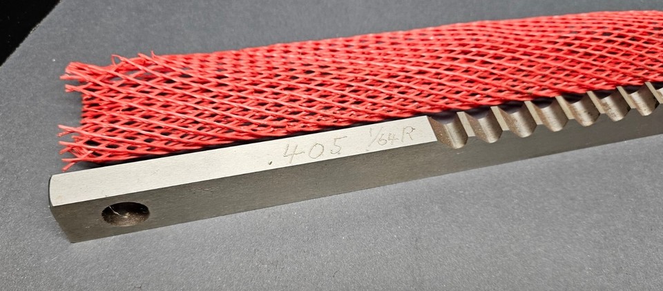 .405" Keyseater Broach 1/64" Radius 20" AF Under 13/32" Keyway Cutter ...