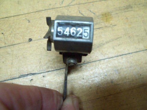 Vintage Bicycle Veeder Cyclometer Mileage Trip Meter Pope Mead Wright ...