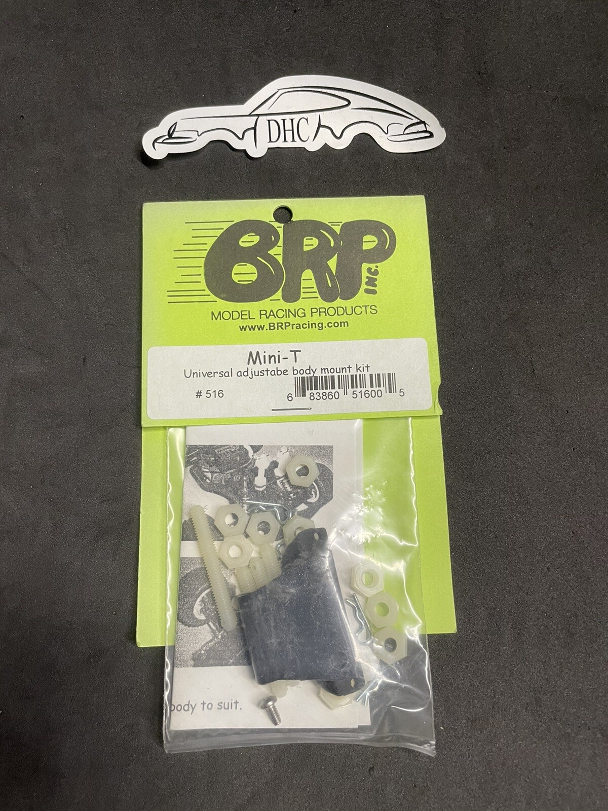 BRP Vintage RC Car Part # 516 Universal Adjustable Body Mount Kit for ...