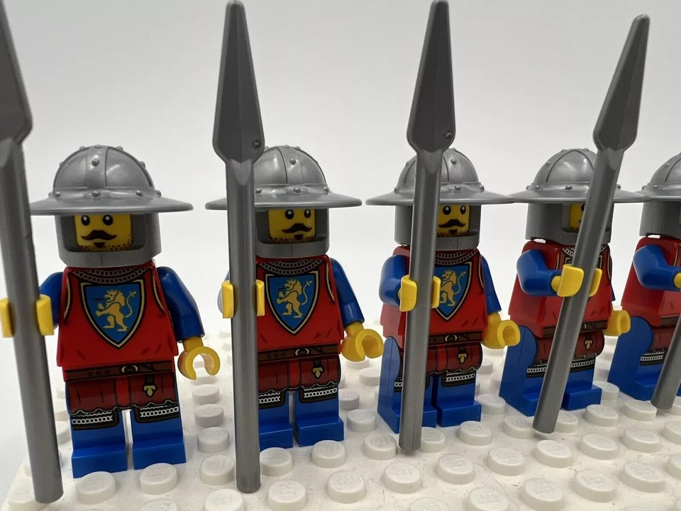 Lego Castle Army Lot Black Falcons Lion Knights Vikings Imperial ...