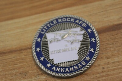 USAF Air Force Arkansas Little Rock AFB Challenge Coin | eBay