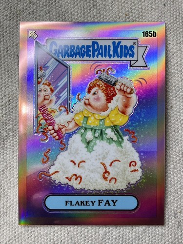 Flakey Fay 25/25 2021 Chrome 4 Garbage Pail Kids GPK ROSE GOLD ...