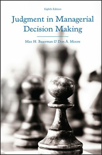 Judgment in Managerial Decision Making by Max H. Bazerman: New ...