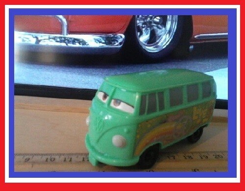2006 Disney Pixar CARS Movie FILLMORE VW BUS Van | eBay