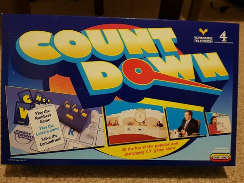 1997 VINTAGE COUNT DOWN BOARD GAME BY SPEAR'S GAMES | eBay