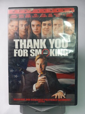 Thank You For Smoking (2006, DVD) WideScreen Edition Ex Rental | eBay