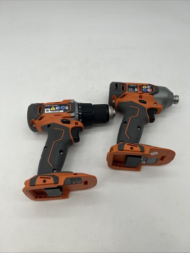 Ridgid 2pc Drill Set R860010 & R860021 With Battery and Charger A51 | eBay