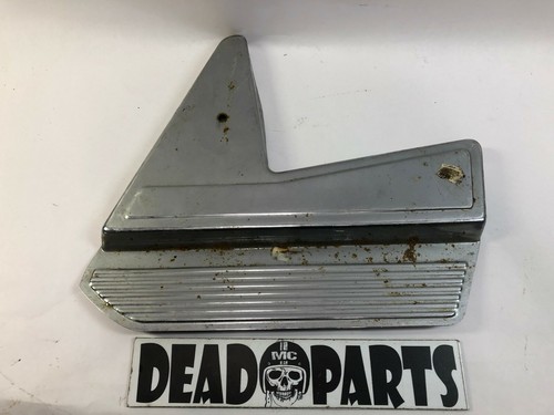 Harley Panhead electric start right side transmission battery trim ...