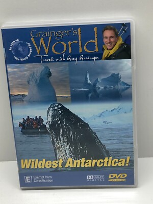Grainger's World Wildest Antarctica DVD Very Good Condition Region 4 ...