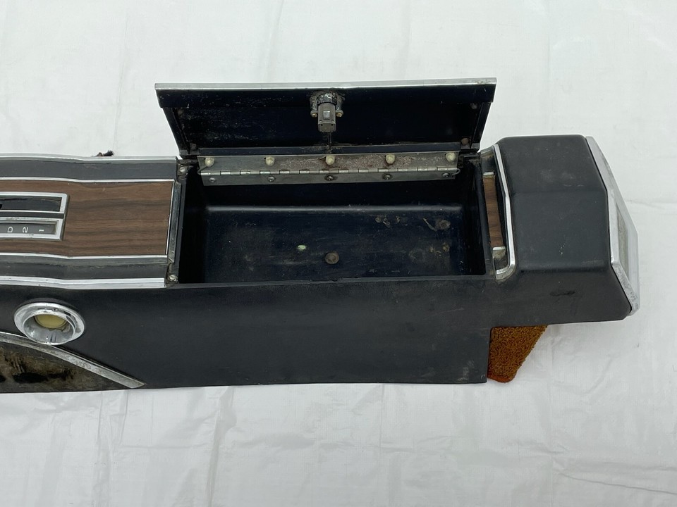 1966-70 Mopar B & C Body Console Shift Plate Automatic Base Storage ...