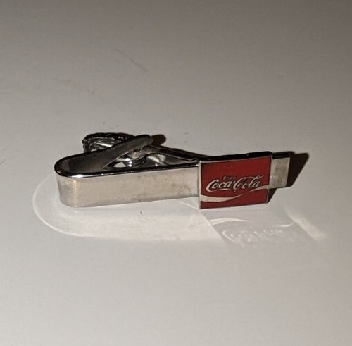 Vintage COCA COLA Employee Advertising Enamel Tie /Bar Men’s Jewelry ...
