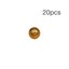 20mm 20pcs Brass ( H62 ) Solid Balls Loose Bearing Balls High Precision ...