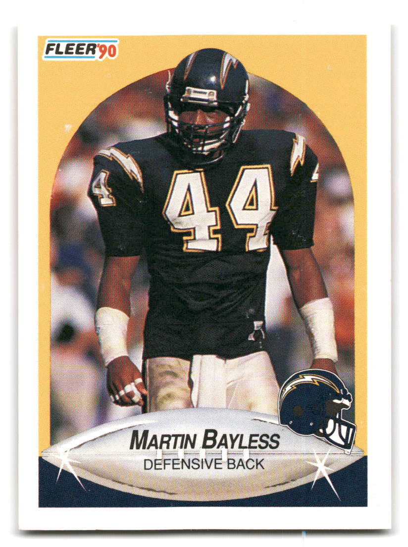 Martin Bayless 1990 Fleer #304 San Diego Chargers FOOTBALL | eBay
