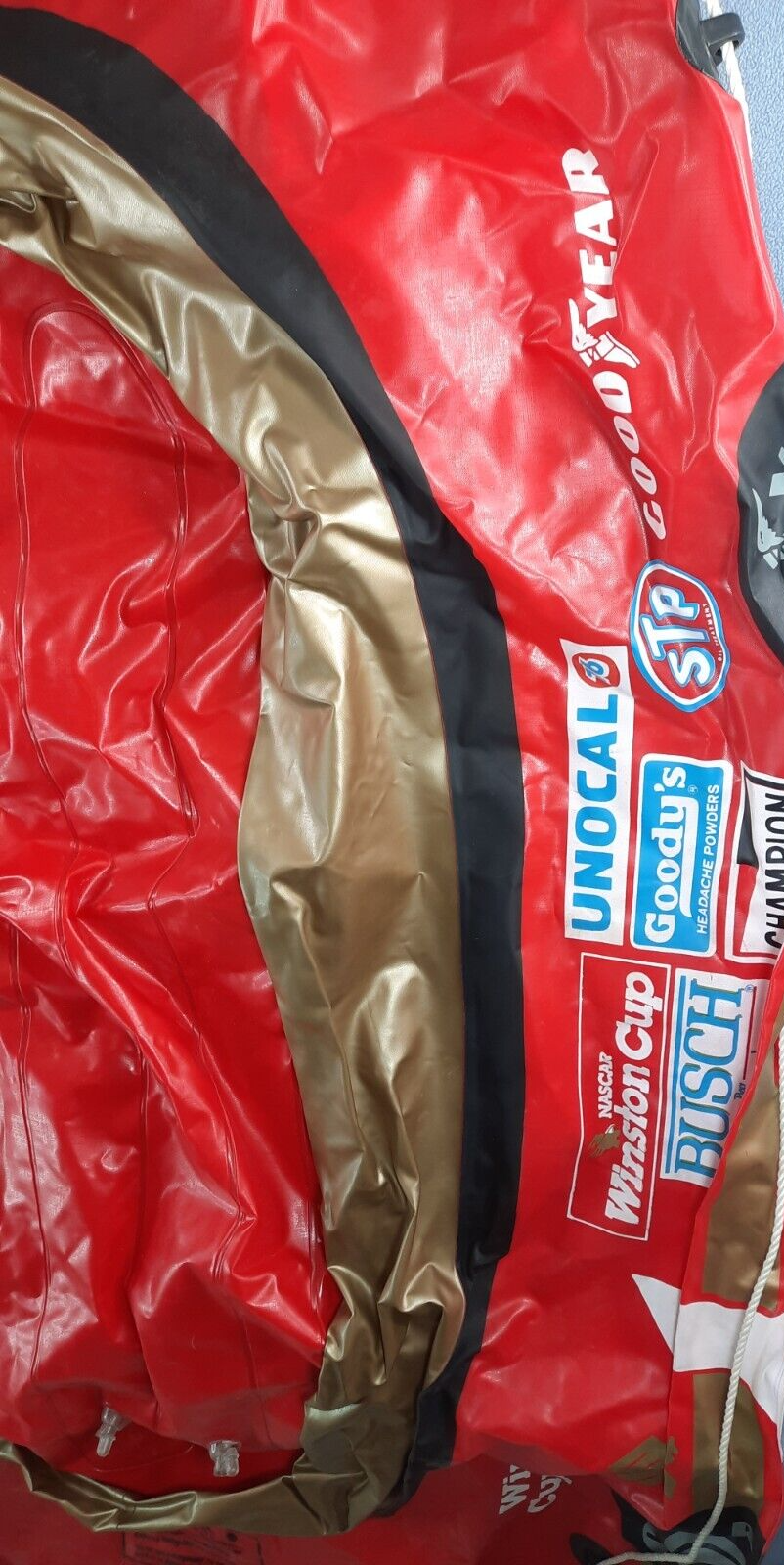 Rare Vintage Winston Cup Racing, Two-man Boat Vinyl/ Rubber Inflatable ...