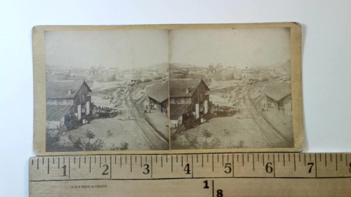 Petroleum Center Pennsylvania Ghost Town Stereoview Antique c1860s ...