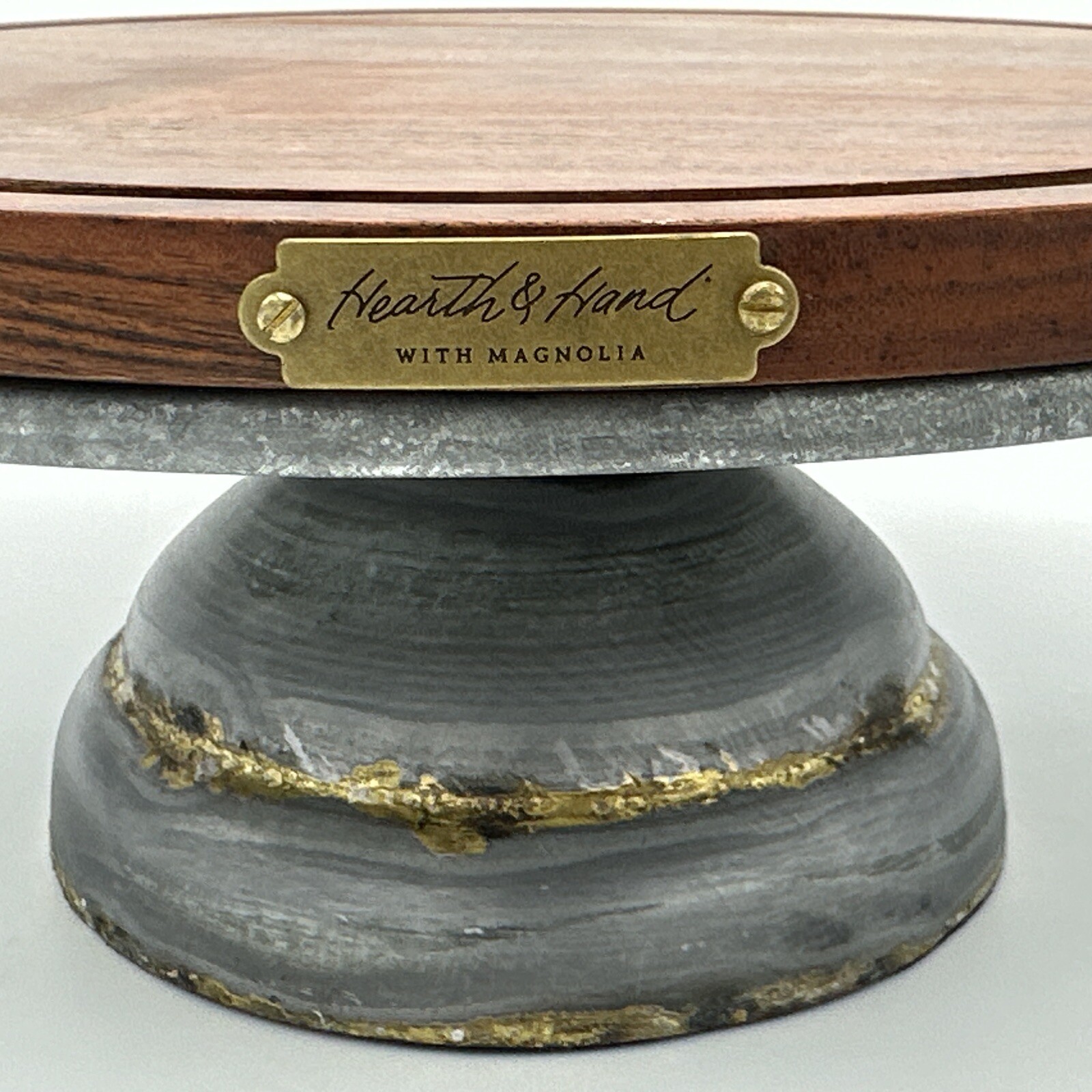 Magnolia Hearth & Hand Cake Stand - Brown (324030008) for sale online ...