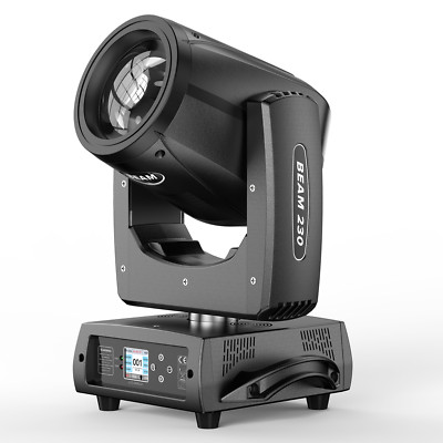 Mini 230W 7R Zoom Sharpy Beam LED Moving Head Light DMX 8+16Prism Stage ...