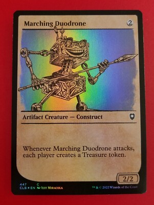 1x Marching Duodrone | FOIL Showcase | Battle for Baldur's Gate | MTG ...