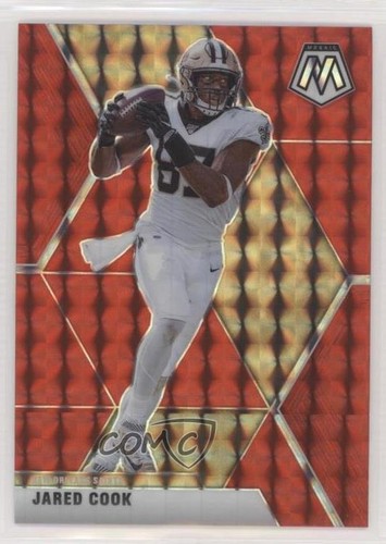 2020 Panini Mosaic Mosaic Red Prizm Jared Cook #145 | eBay
