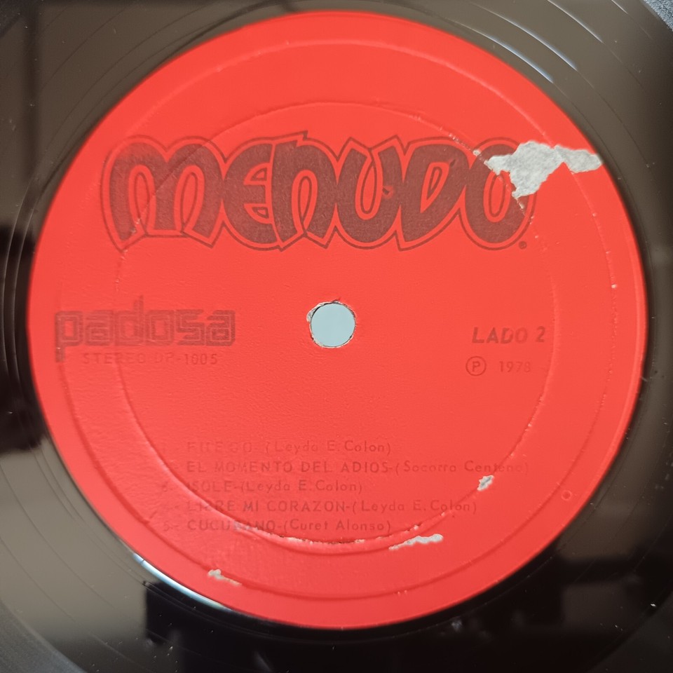 Menudo ‎– Laura [1978] Vinyl LP Electronic Latin Pop Padosa Inc. Puerto ...